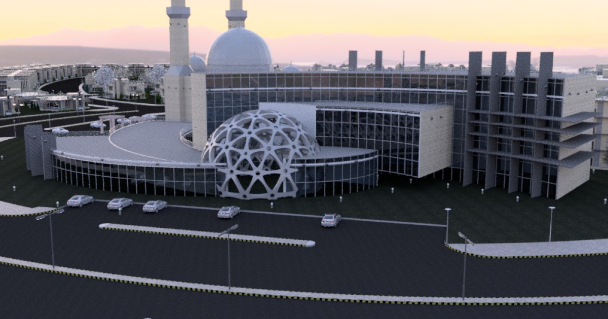 Urban Design Rendering "The City of Unity" | Autodesk Community Gallery