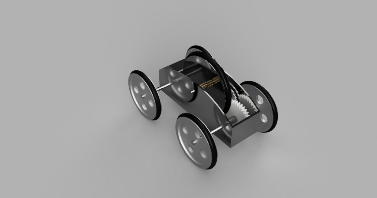 Inertial toy car | Autodesk Community Gallery