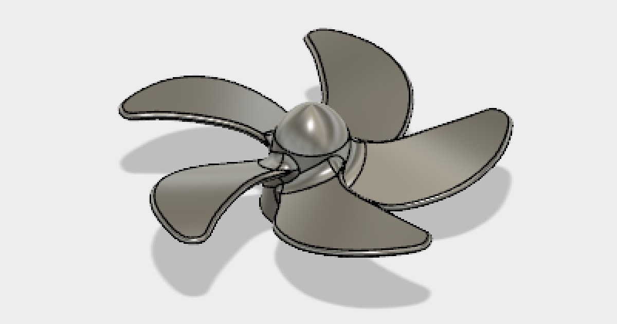 Ship propeller | Autodesk Community Gallery
