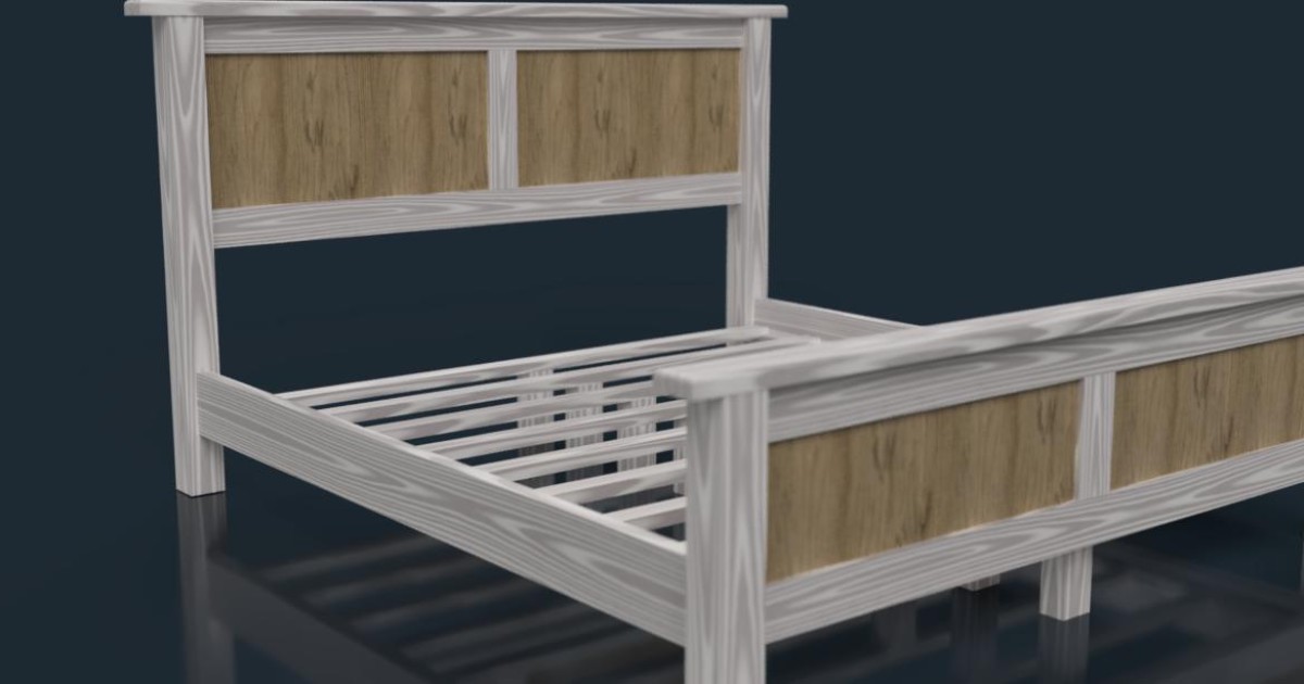 Farm Style King Size bed | Autodesk Community Gallery