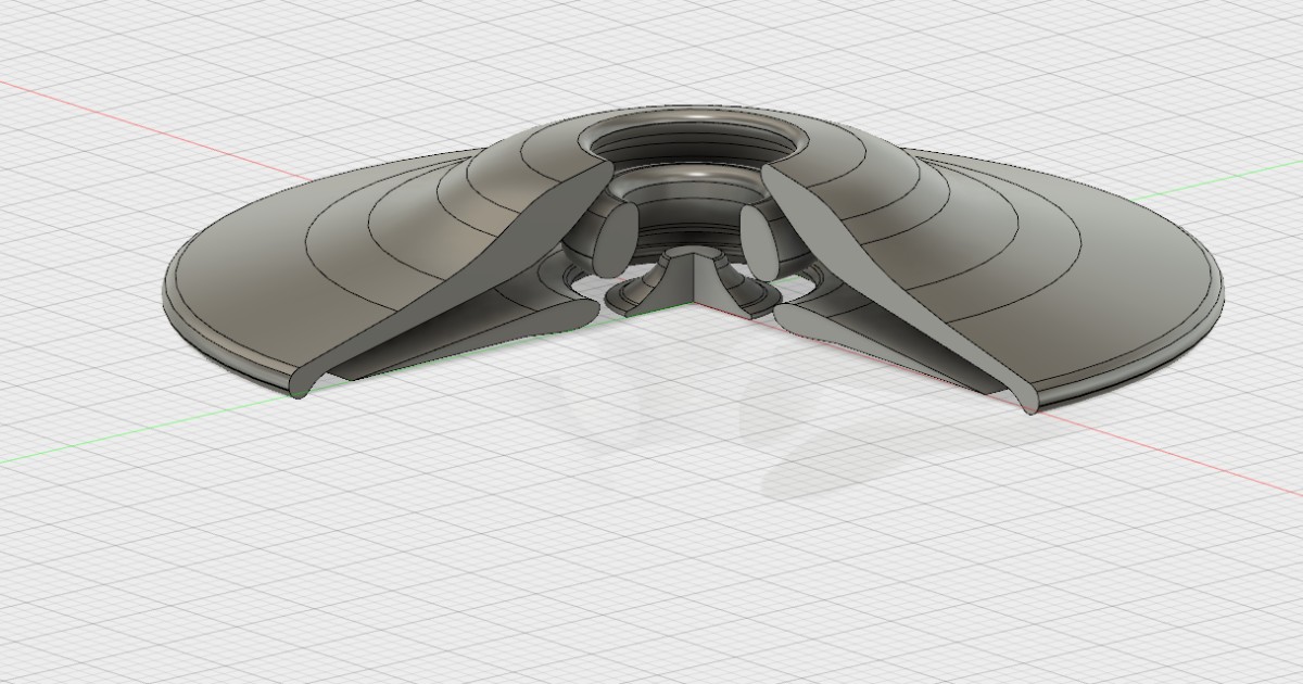 Flying Saucer Anatomy - will it fly ? | Autodesk Community Gallery