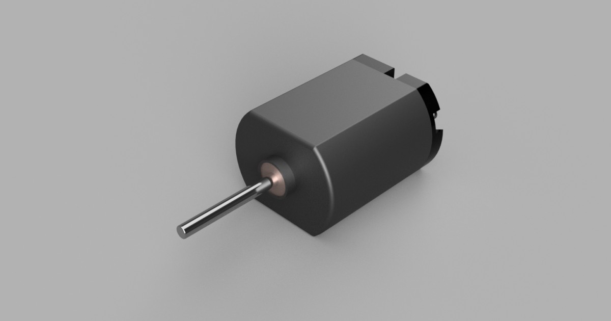 3v DC Motor | Autodesk Community Gallery