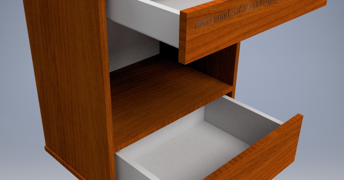 Chest of Drawers (Parametric) | Autodesk Community Gallery