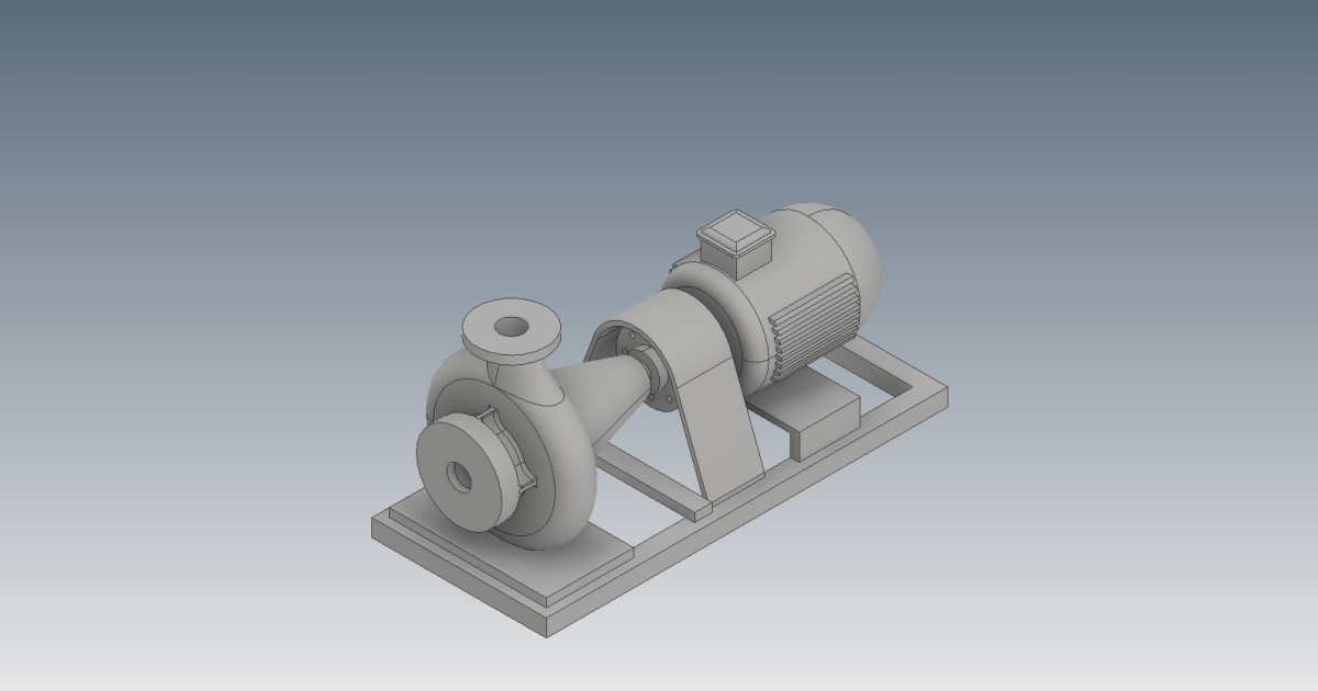 Simple Centrifugal Pump Autodesk Community Gallery
