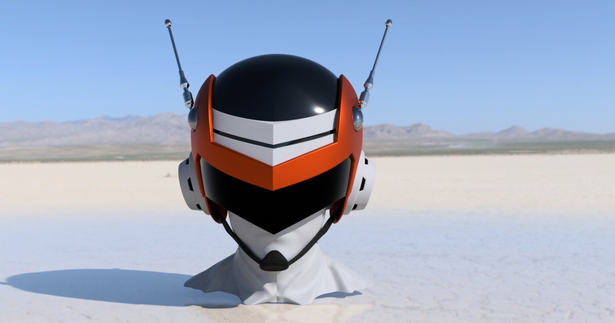 Gran Saiyaman Helmet | Autodesk Community Gallery