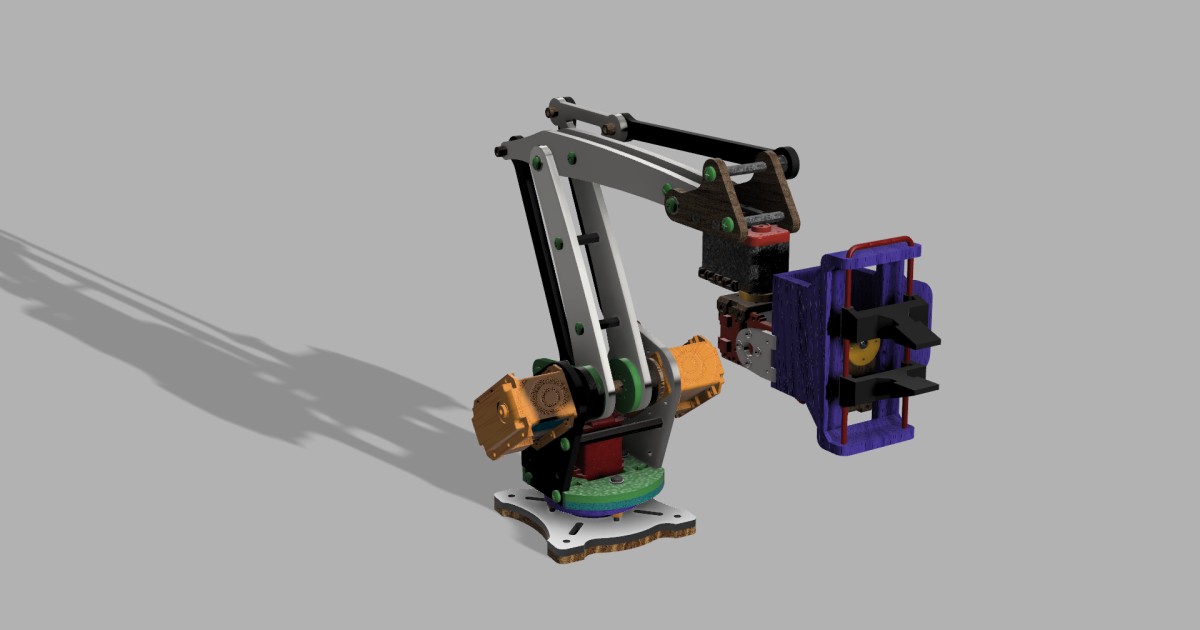 Robotic arm | Autodesk Community Gallery