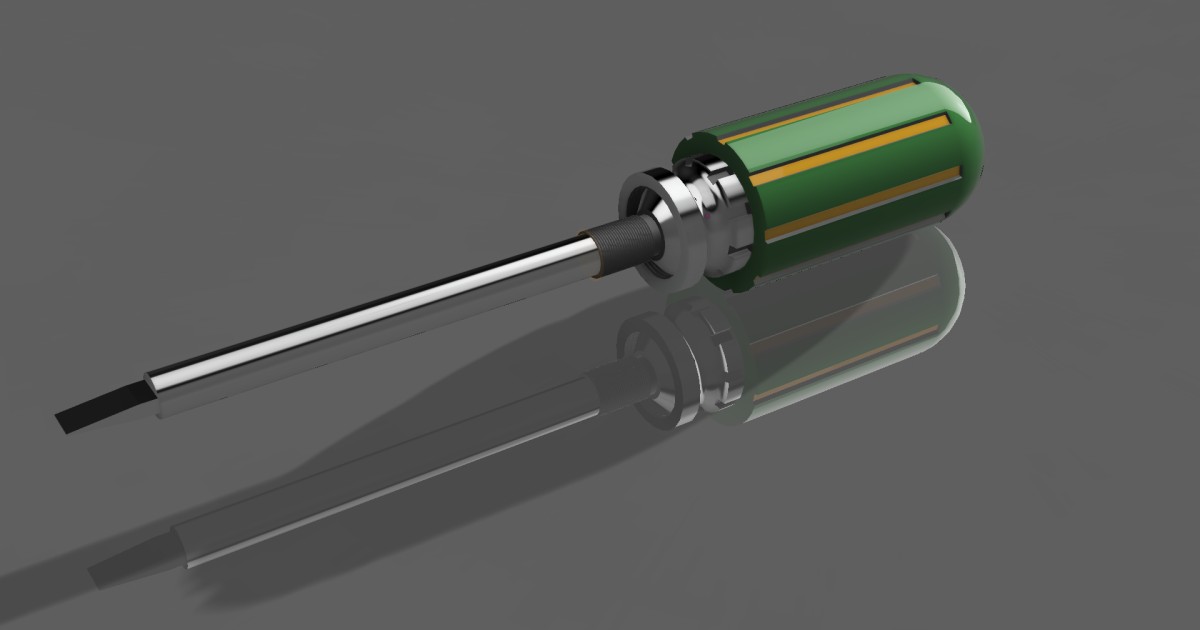 Edged Screw Driver | Autodesk Community Gallery