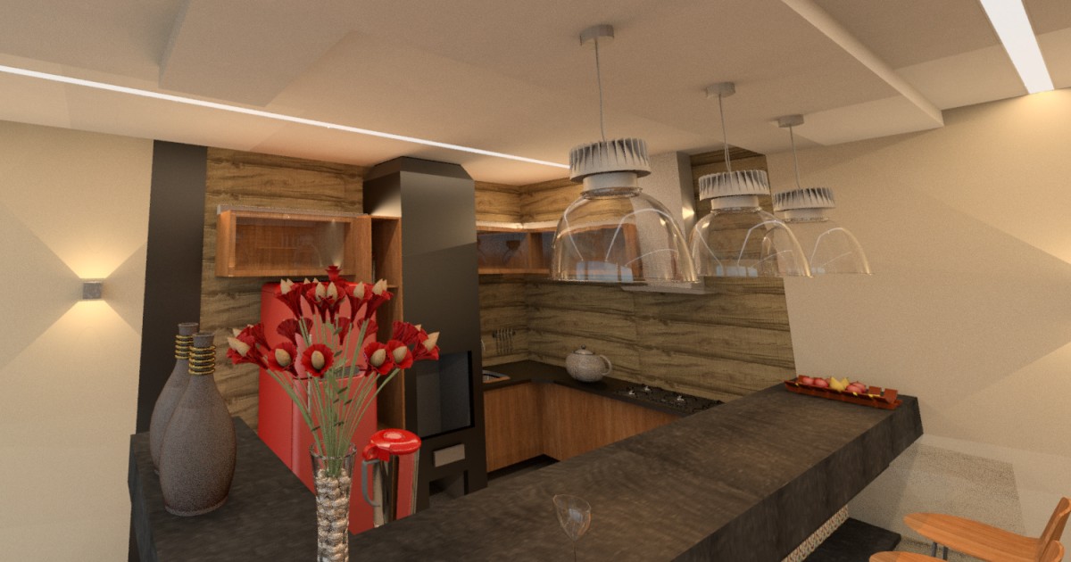 PROJETO AREA GOURMET | Autodesk Community Gallery