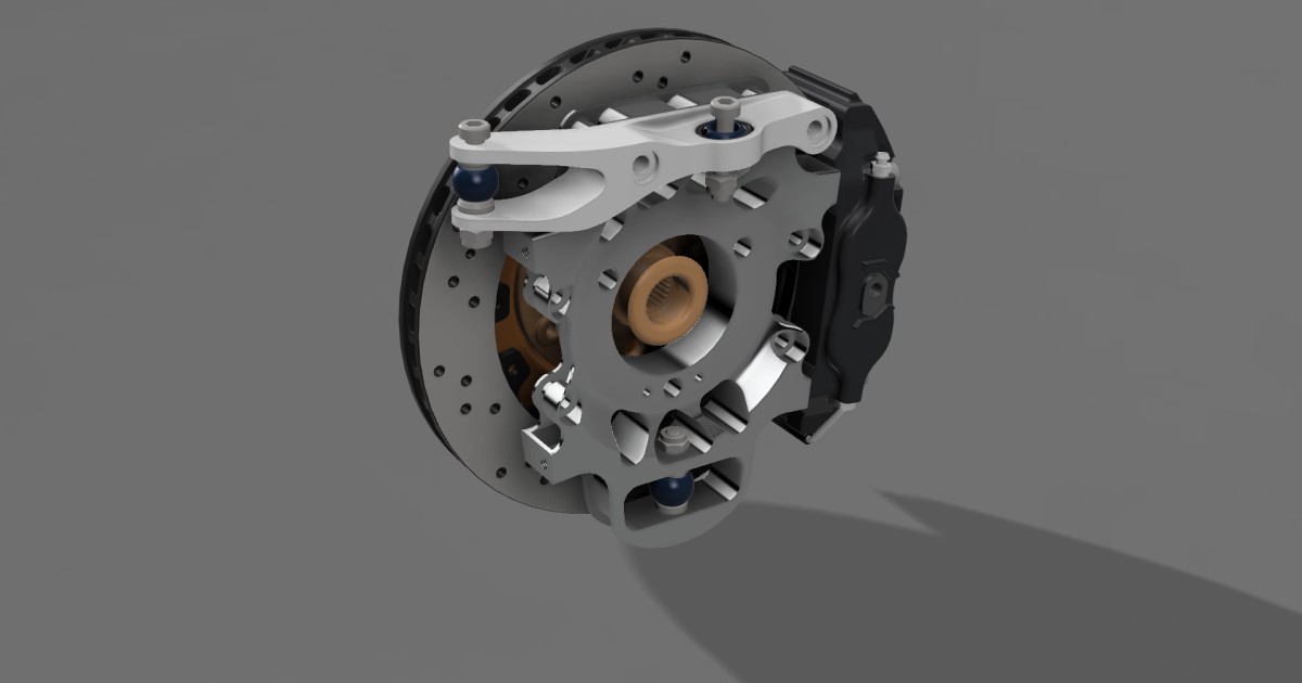 Suspensions and Disc breakes Assembly | Autodesk Community Gallery