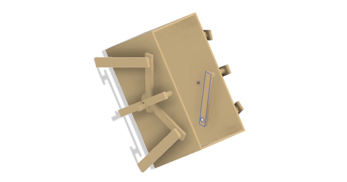 Six legged bot frame | Autodesk Community Gallery