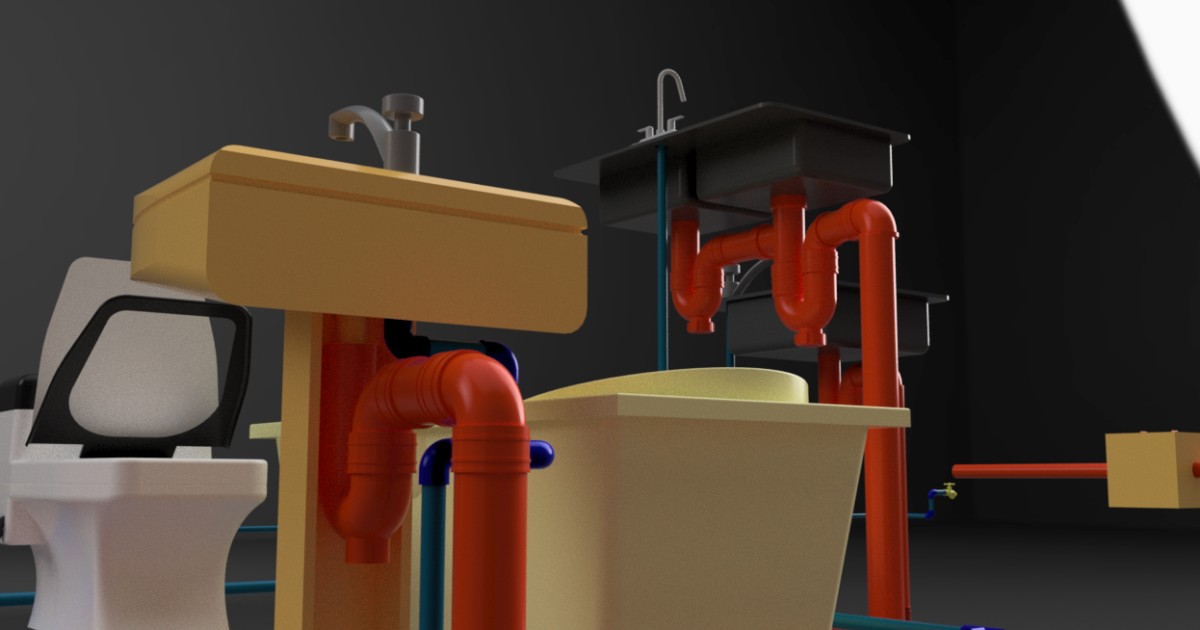 3d Plumbing | Autodesk Community Gallery