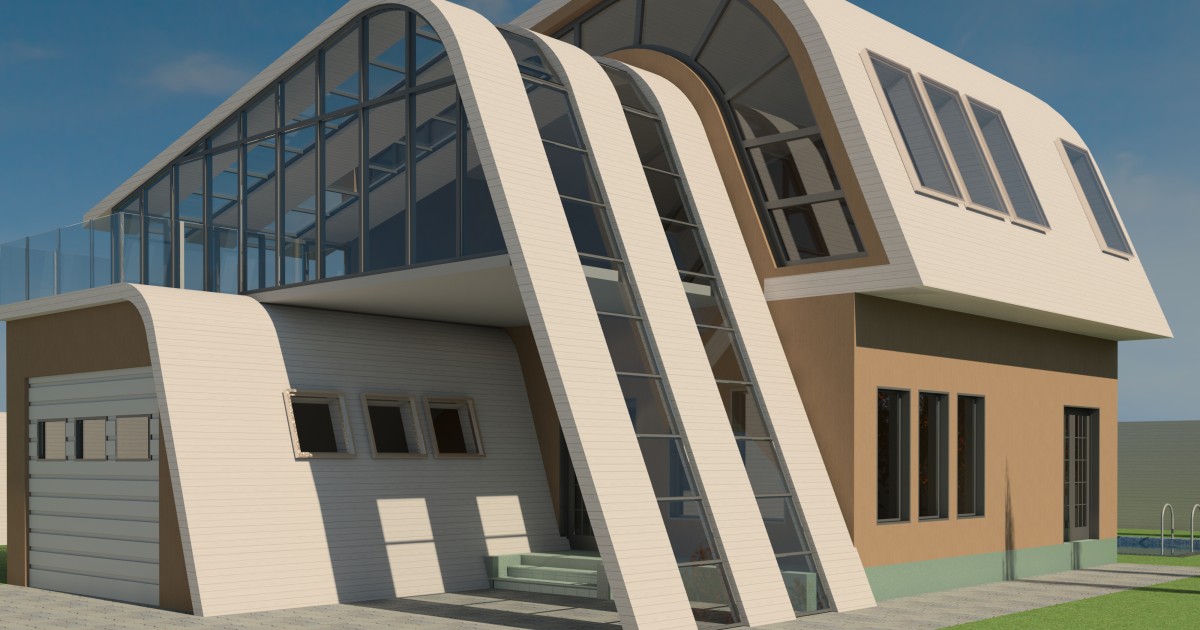 Modern House Tutorial | Autodesk Community Gallery