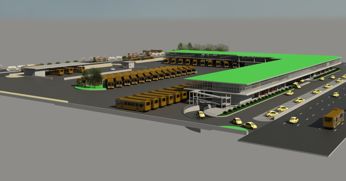 BUS TERMINAL | Autodesk Community Gallery