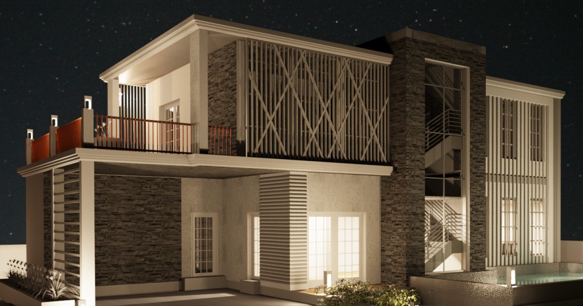 villa render | Autodesk Community Gallery