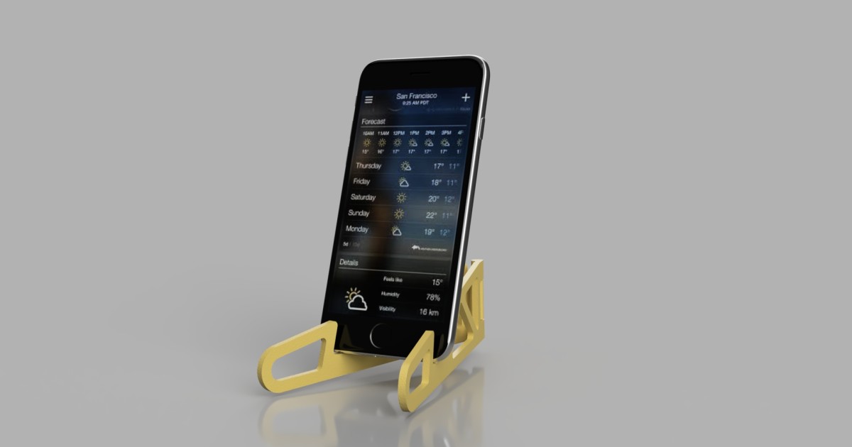 Phone Stand | Autodesk Community Gallery