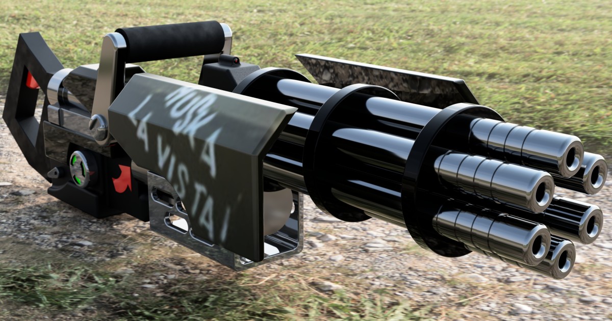 Fortnite Chaingun | Autodesk Community Gallery