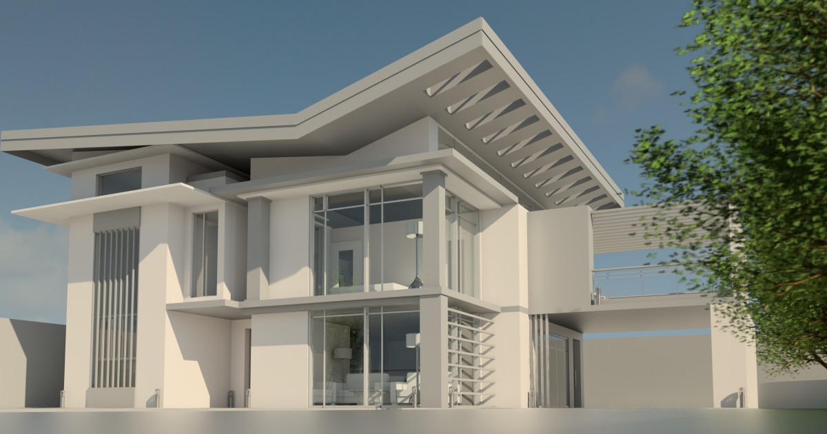 Modern House Design | Autodesk Community Gallery