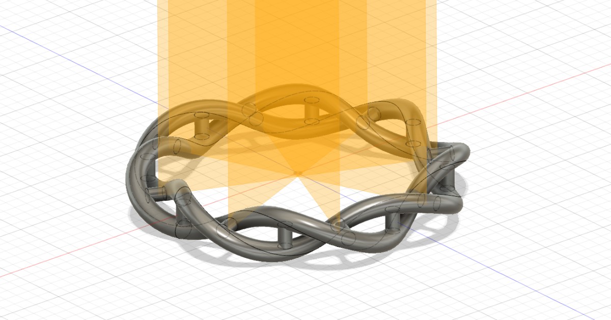 Double Helix Ring | Autodesk Community Gallery