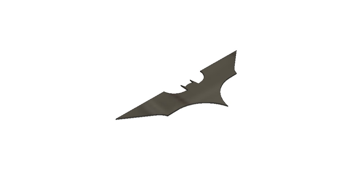 Batman Symbol | Autodesk Community Gallery