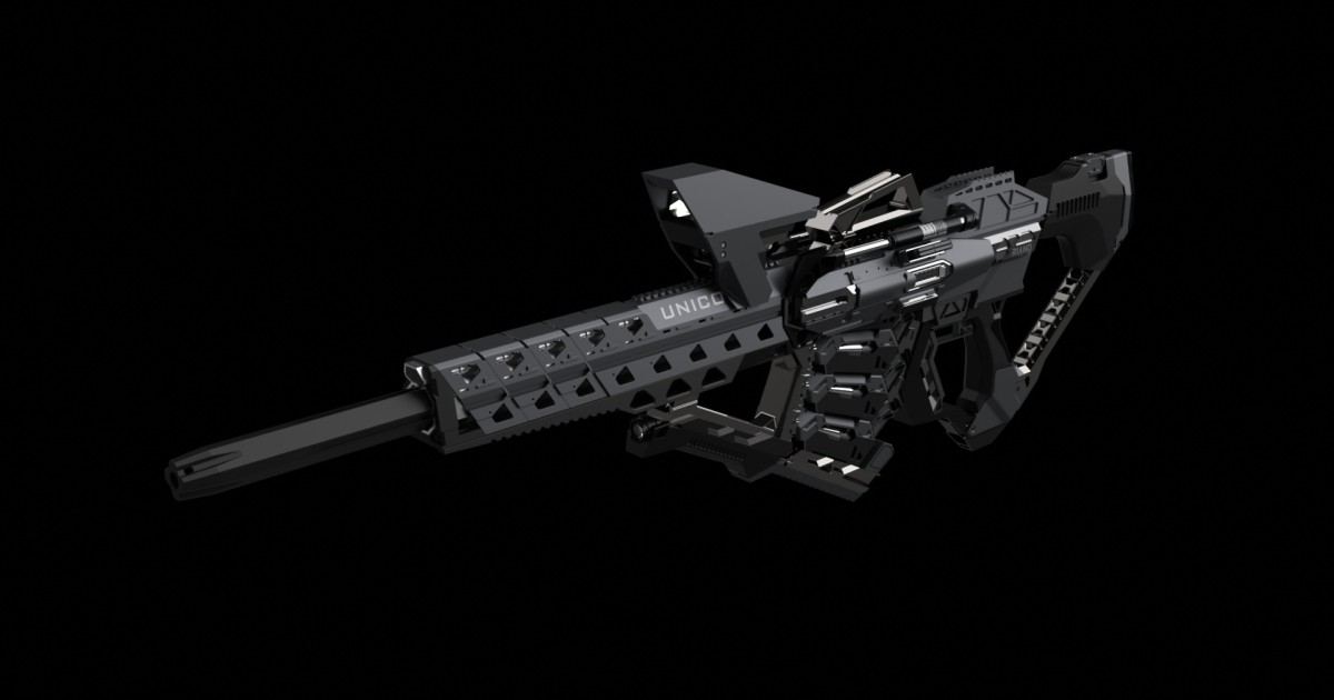 Unicorn Beam Magnum Rifle | Autodesk Community Gallery