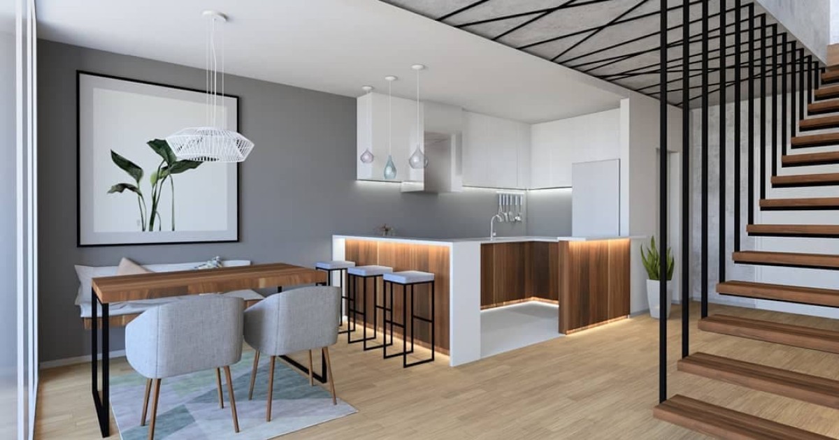 Duplex interior design | Autodesk Community Gallery