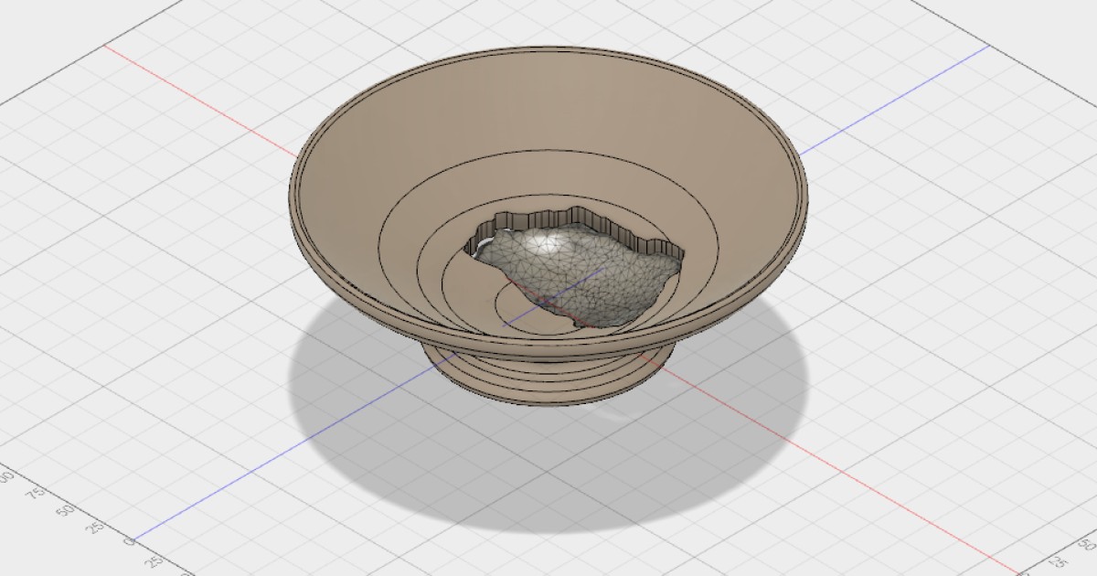 Persian Period Mortaria with Sherd | Autodesk Community Gallery