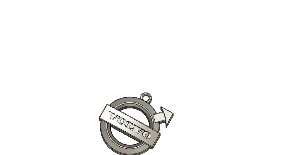Volvo logo on key ring | Autodesk Community Gallery