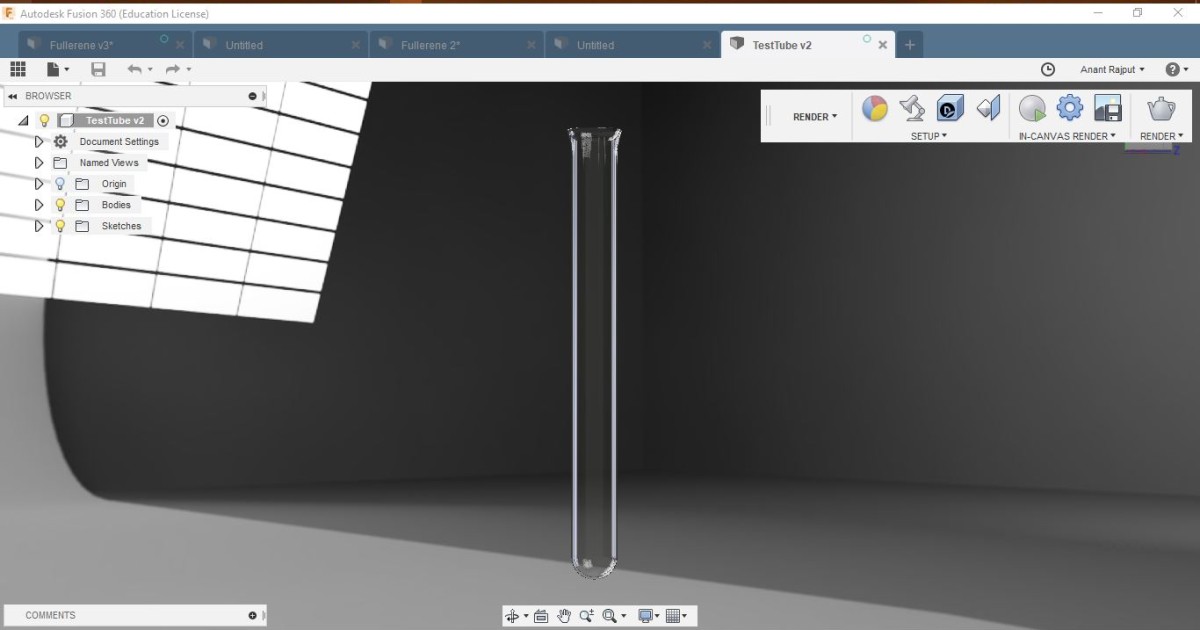 Test Tube | Autodesk Community Gallery