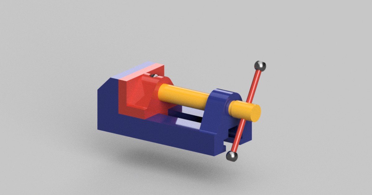 BENCH VICE ASSEMBLY | Autodesk Community Gallery