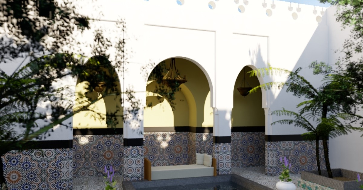 Moroccan Court | Autodesk Community Gallery
