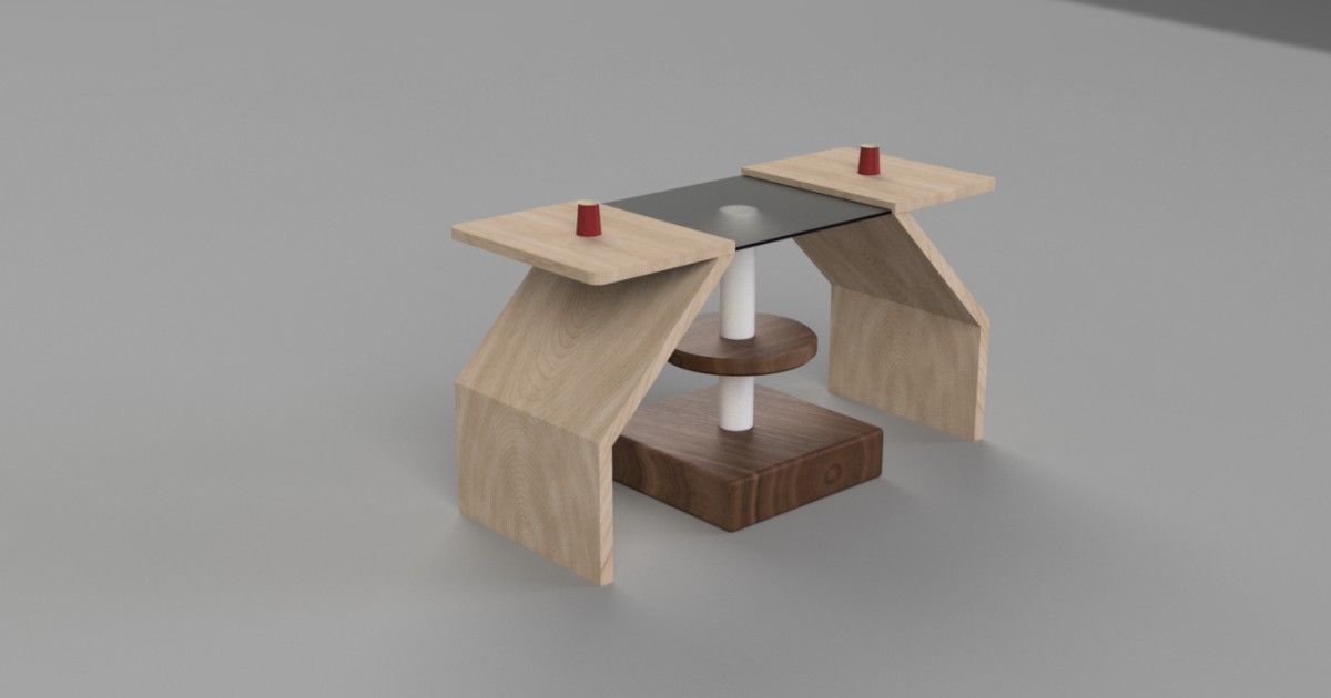Solid Wooden base Workstation | Autodesk Community Gallery