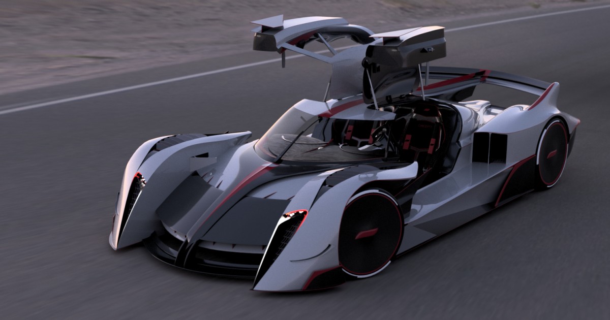 Electric hypercar | Autodesk Community Gallery