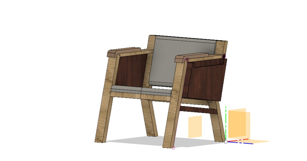 1 Piece Backrest Chair | Autodesk Community Gallery