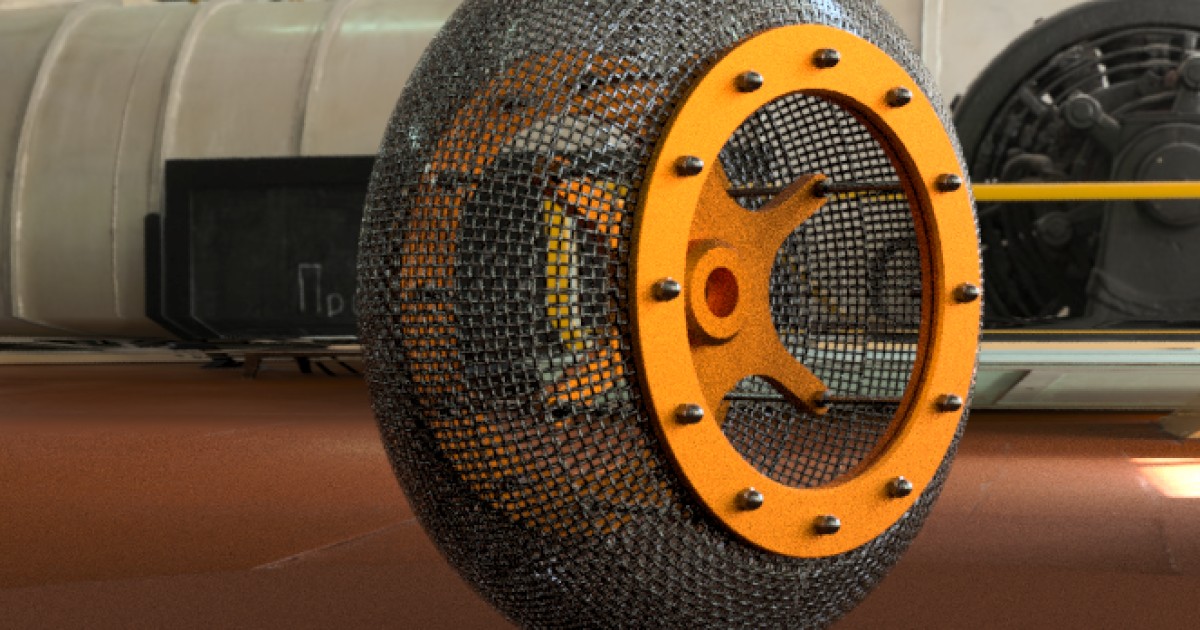 Superelastic Tire - NASA's Glenn Research center | Autodesk Community ...