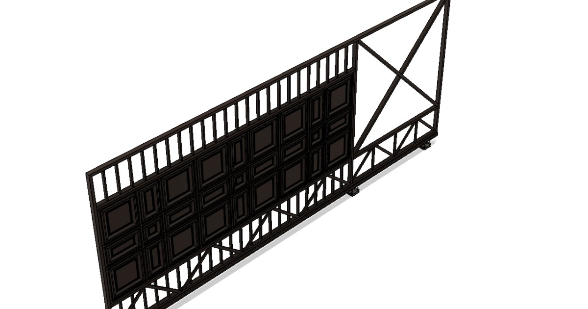 Sliding gates FIL1 | Autodesk Community Gallery