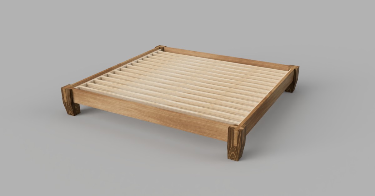 Bed Frame | Autodesk Community Gallery