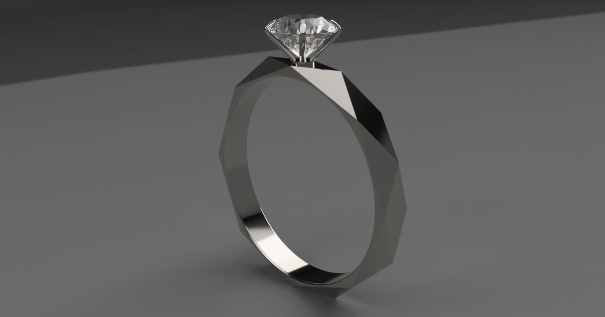 Diamond ring | Autodesk Community Gallery