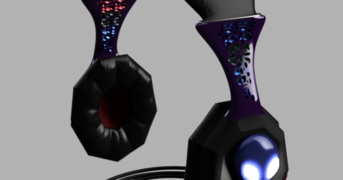 Alien headphones | Autodesk Community Gallery