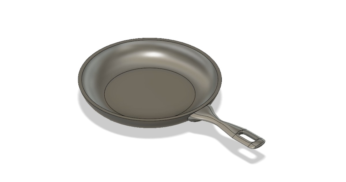 Frying pan | Autodesk Community Gallery