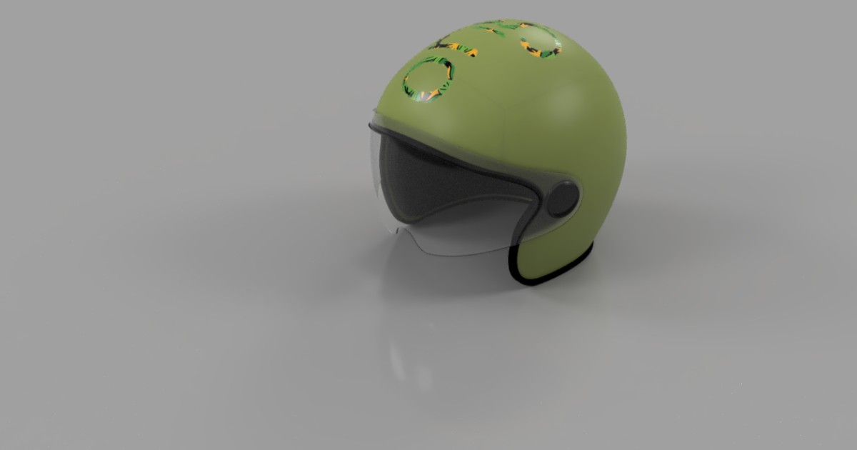 Motorcycle Helmet | Autodesk Community Gallery