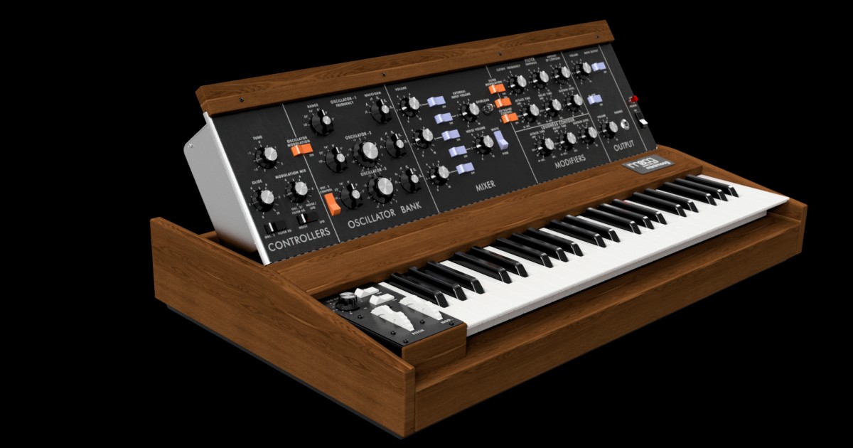 Minimoog | Autodesk Community Gallery