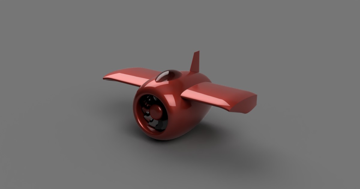 Fantasy Airplane | Autodesk Community Gallery