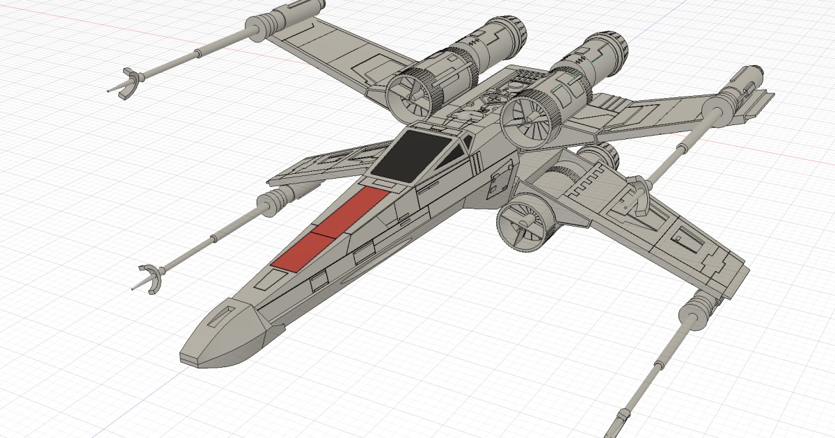 X-wing | Autodesk Community Gallery