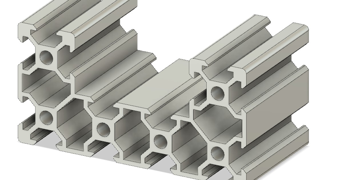 C-BEAM ALUMINIUM V-SLOT PROFILE | Autodesk Community Gallery
