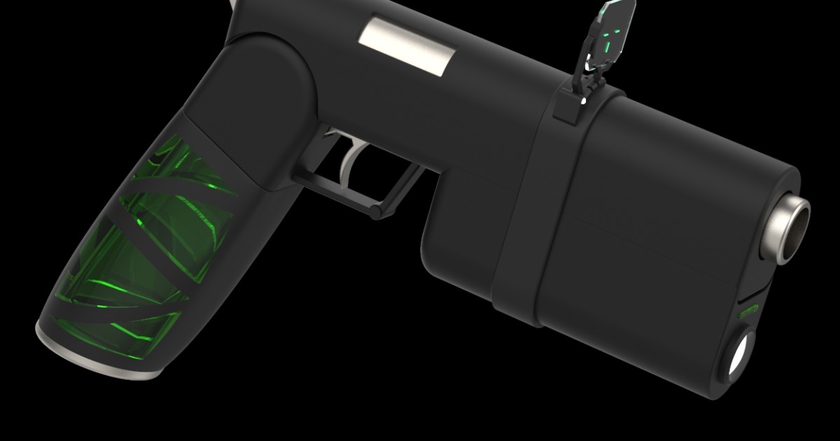 Pistol Concept Design | Autodesk Community Gallery