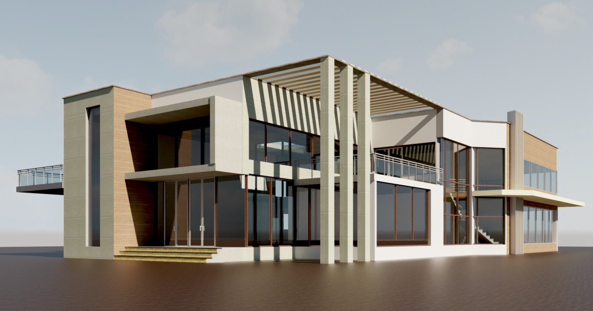 Villa Project - Revit 2019 | Autodesk Community Gallery