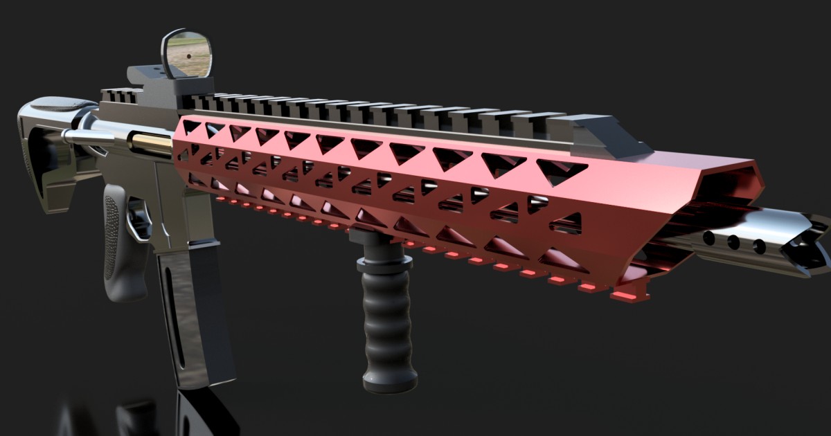 Competition AR-15 | Autodesk Community Gallery