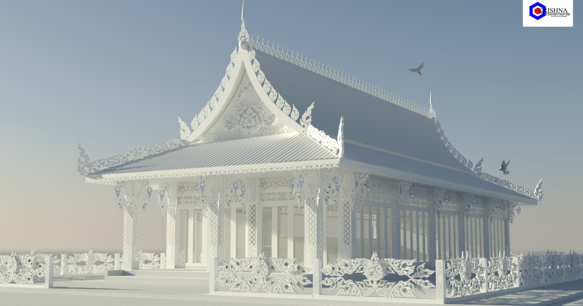 THE WHITE PAVILLION BY KRISHNA CONSTRUCTION | Autodesk Community Gallery