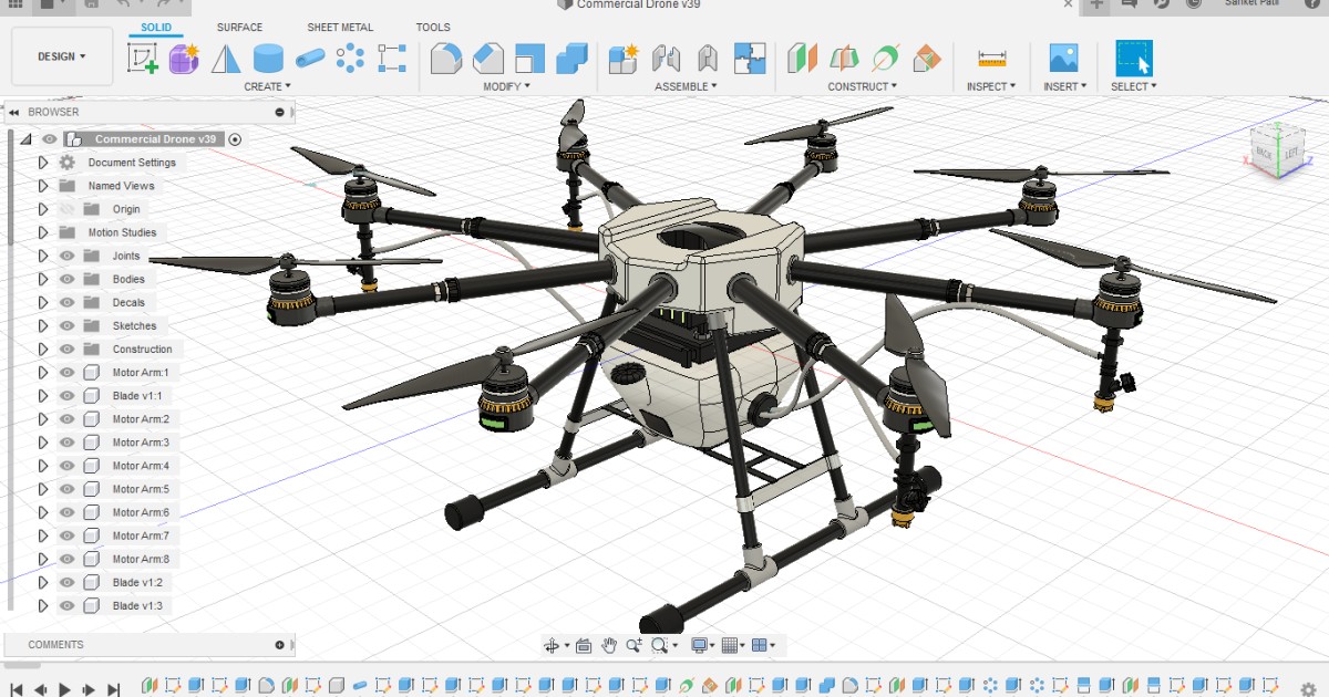 Agricultural Drone | Autodesk Community Gallery