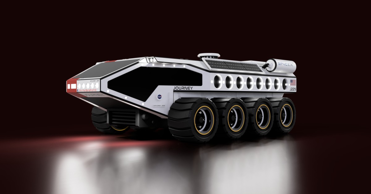 NASA Journey - MARS transportation Vechicle | Autodesk Community Gallery